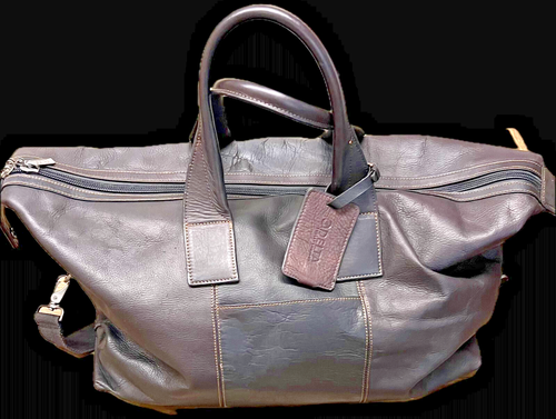 Kenneth Cole Reaction Leather Duffle Travel Bag Brown, DD-5 | eBay