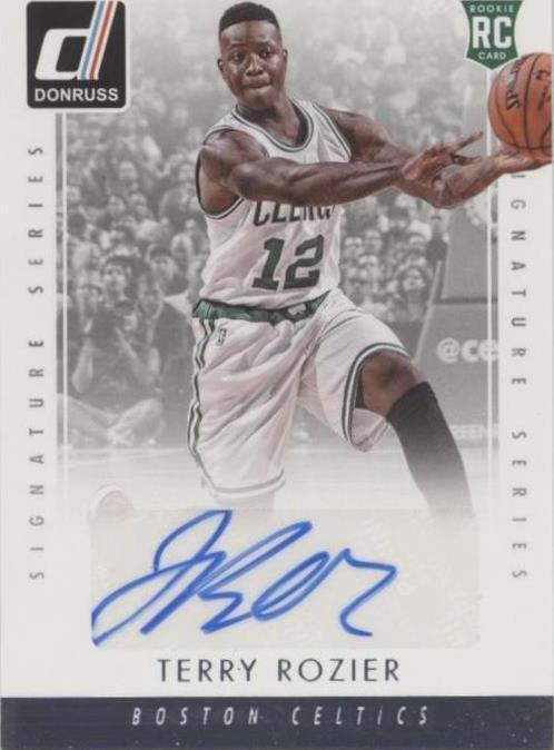2015-16 Panini Donruss - Signature Series Terry Rozier #SS-TR (AU, RC ...