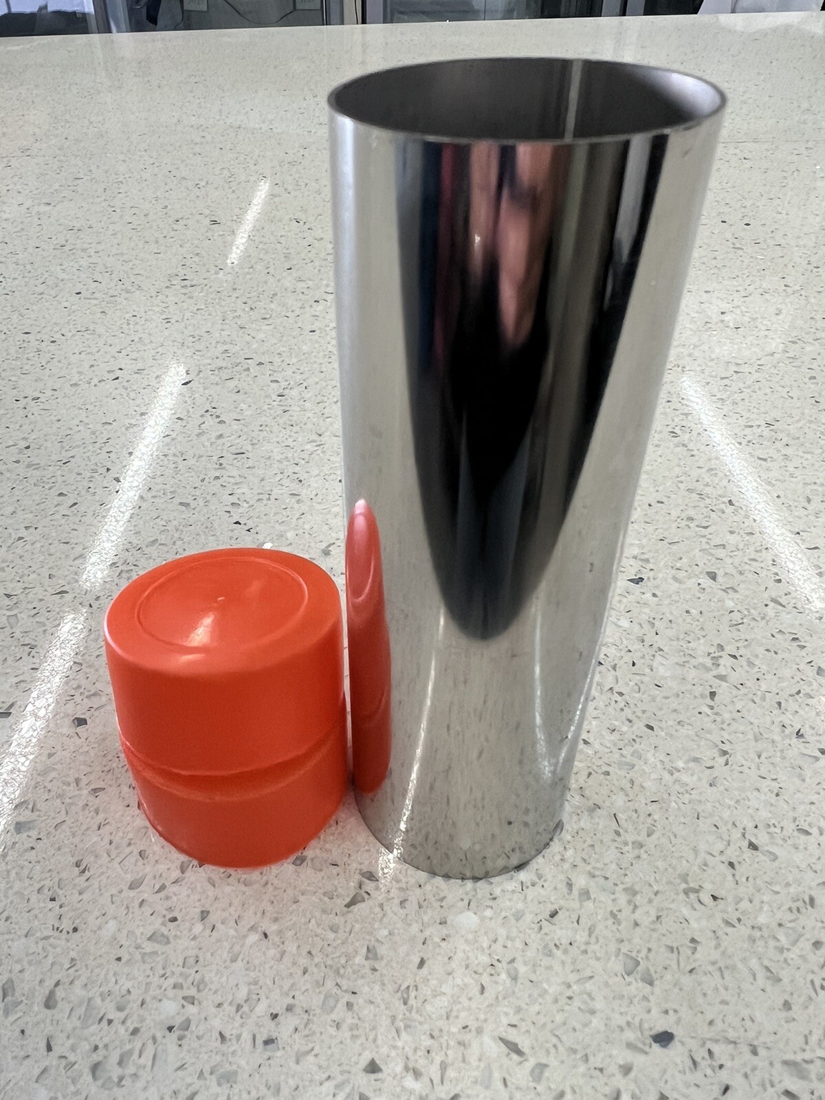 6” X 2” Stainless steel sleeve For Soil Sampling With End Caps. Pack of ...