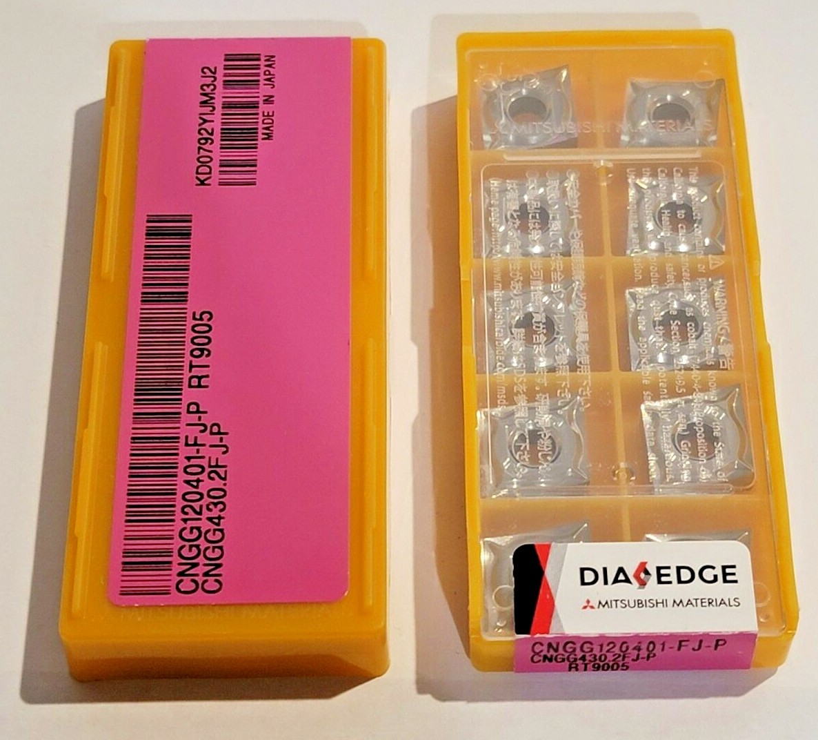 CNGG 430 .2 RT9005 MITSUBISHI *** 10 INSERTS *** GENUINE *** 120401 | eBay