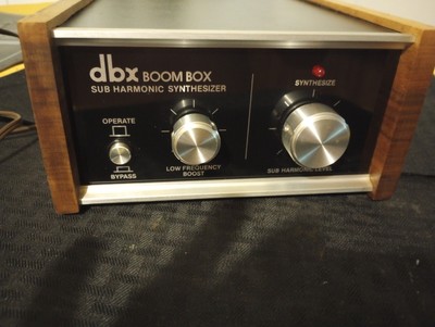 DBX 100 BOOMBOX.....sub harmonic synthesizer | eBay
