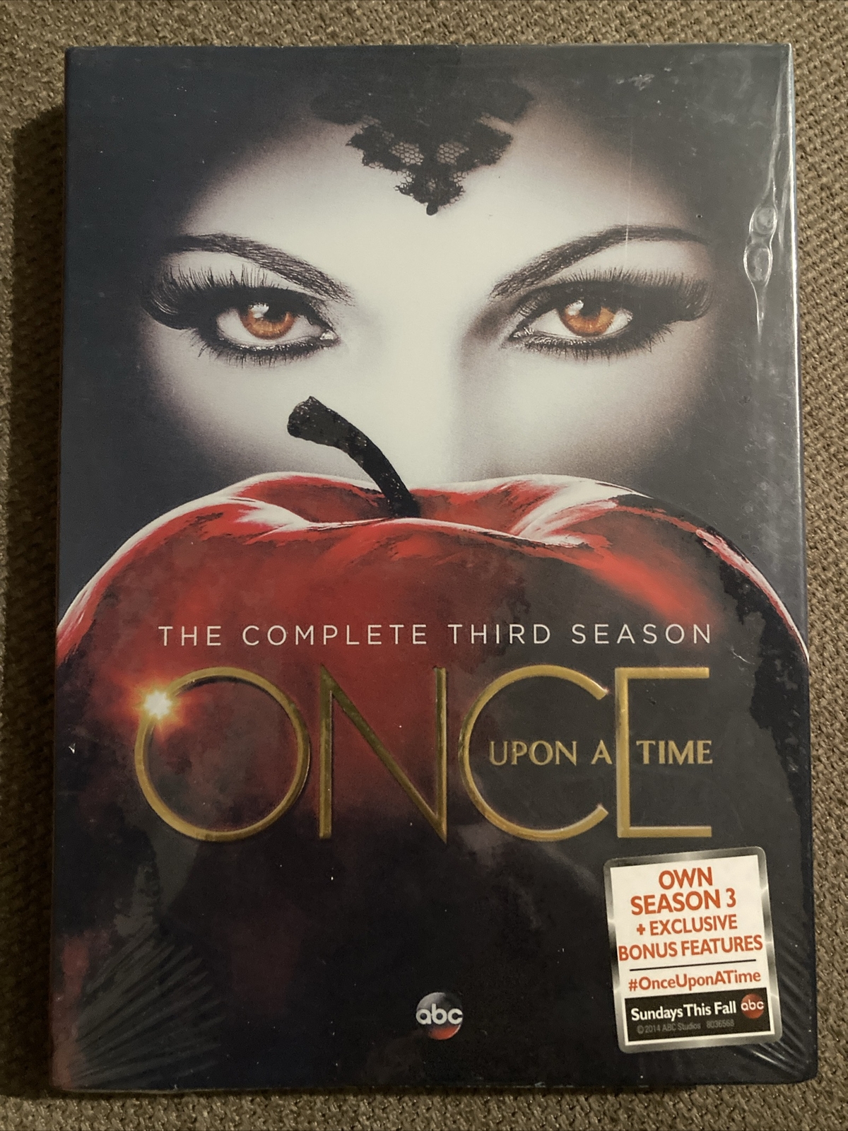 Once Upon a Time: The Complete Third Season (DVD, 2014) for sale online ...