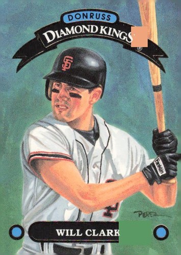 1992 Donruss #DK-2 Will Clark Diamond Kings | eBay