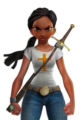 12 African American Female Warrior stickers for planners and ...
