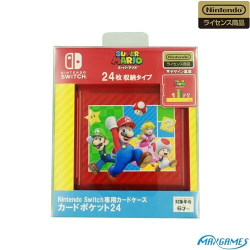 Card case for Nintendo Switch Card Pocket 24 Super Mario Enjoy ver. | eBay
