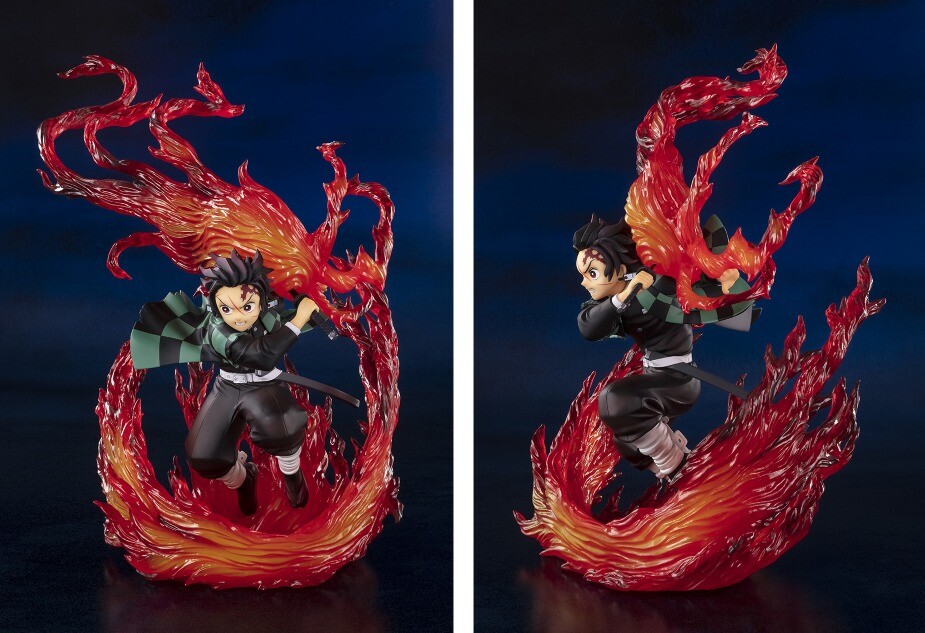 BANDAI Figurearts ZERO Demon Slayer Tanjiro Kamado Sun Breathing Figure ...