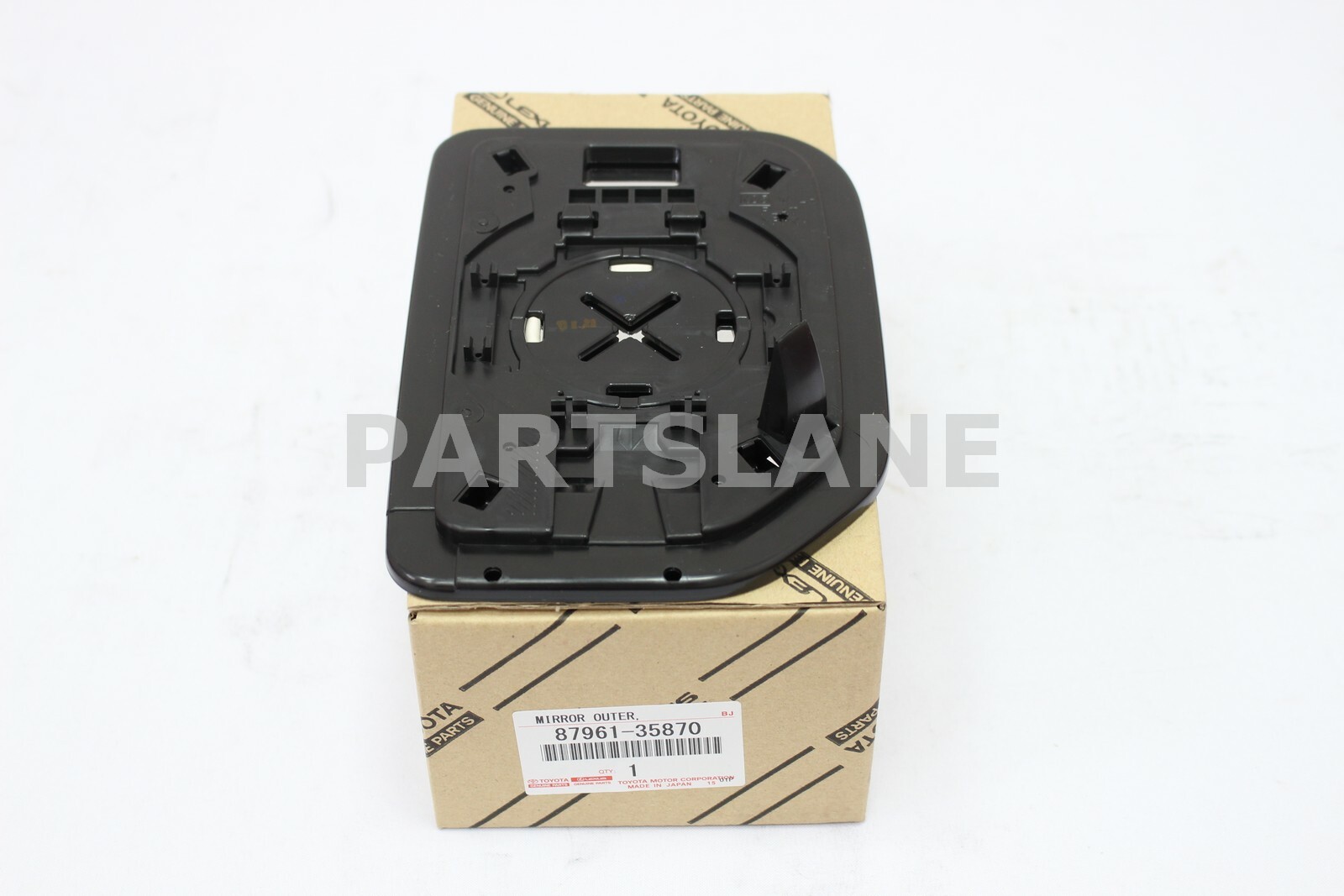 TOYOTA GENUINE FJ CURISER OEM OUTER (LH) SIDE REAR VIEW MIRROR GLASS ...