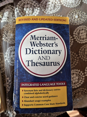 Merriam-Webster's Dictionary and Thesaurus by Eds. Merriam-Webster | eBay