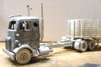 Modified Ulrich MACK COE Kit With West Coast Long CHASSIS 1/87 Scale | eBay