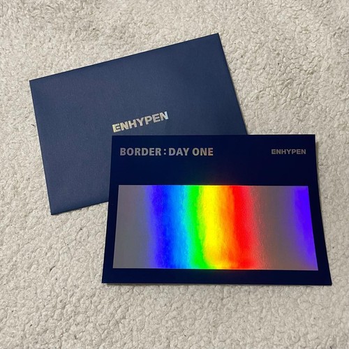 ENHYPEN Heeseung BORDER:DAY ONE Autographed Letter Set | eBay