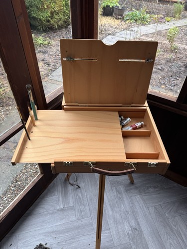 MABEF M105 Pochade Portable Artist Box French Easel Sketch Storage And ...