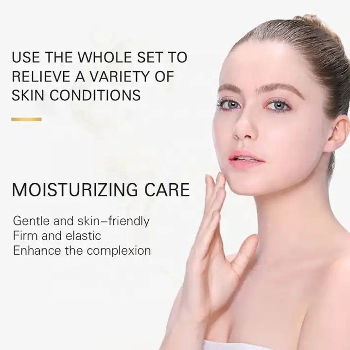 24K Gold Brightening Skin Rejuvenation Set Carefully Anti Aging ...