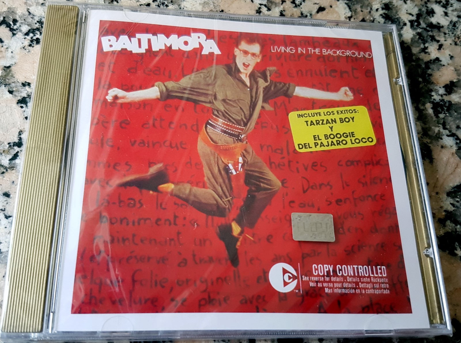 BALTIMORA Living In The Background NEW MEGA RARE 2003 CD Tarzan Boy ...