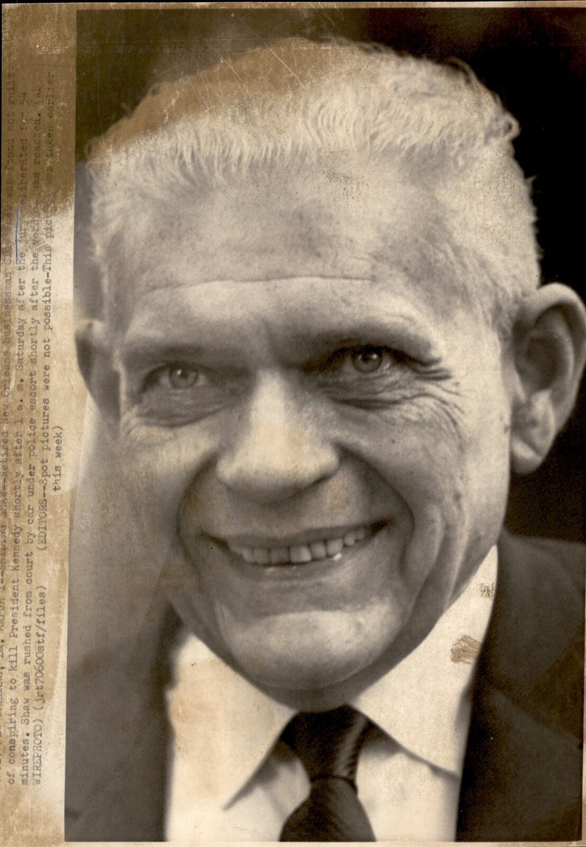 Jfk Movie Clay Shaw Assassination Of John F. Kennedy Conspiracy