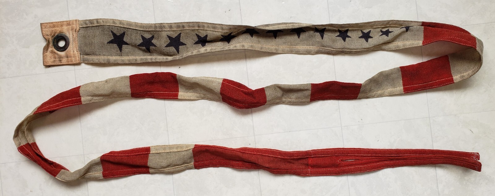 USCGC Duane Commissioning Pennant US Coast Guard Cutter U.S. Navy WWII ...