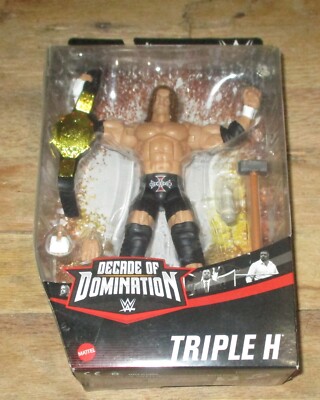 2020 WWE WWF Mattel Triple H HHH Elite Wrestling Figure Decade ...