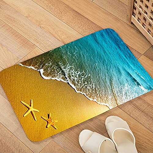 WODEJIA Bath Rugs Sponge Foam Soft for Bathroom and 35 x 21 inches ...