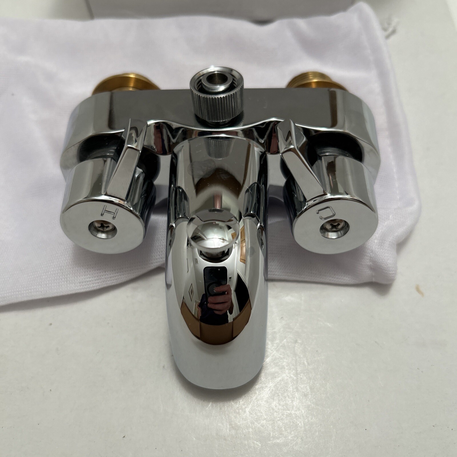 EZ-FLO Bathcock Faucet for Bathtub, Chrome 11129, Add-on Shower ...