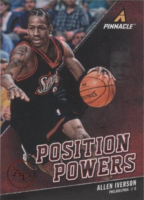 2013-14 Panini Pinnacle - Position Powers Allen Iverson #8 Red Artist ...
