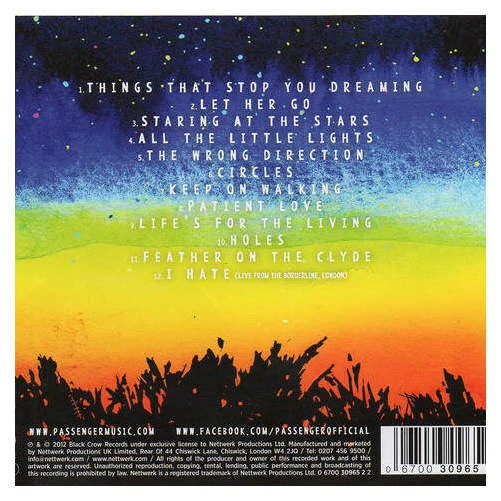 Passenger All The Little Lights Lyrics