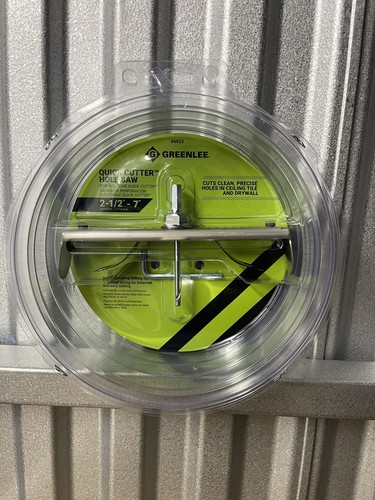 GREENLEE 06923 Quick Cutter Adjustable Recessed Lighting Hole Saw ...