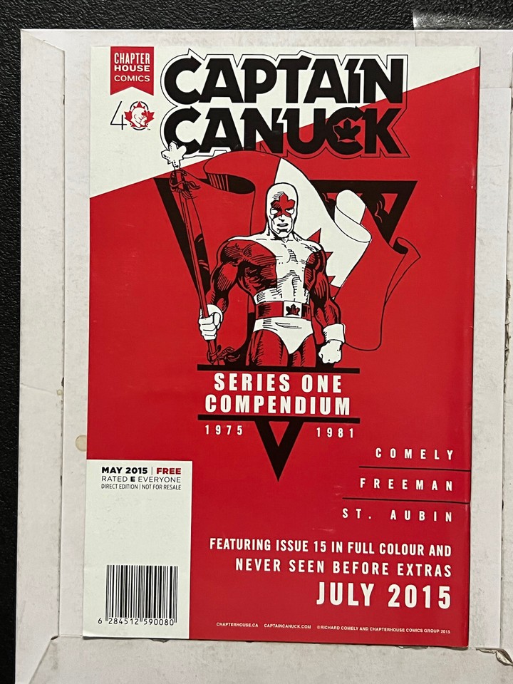 Free Comic Book Day FCBD Chapterhouse Comics Captain Canuck #0 | eBay