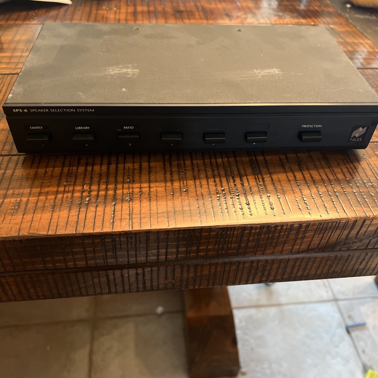 NILES SPS-6 Speaker Selection System 6 Zone Selector Protection Switch ...