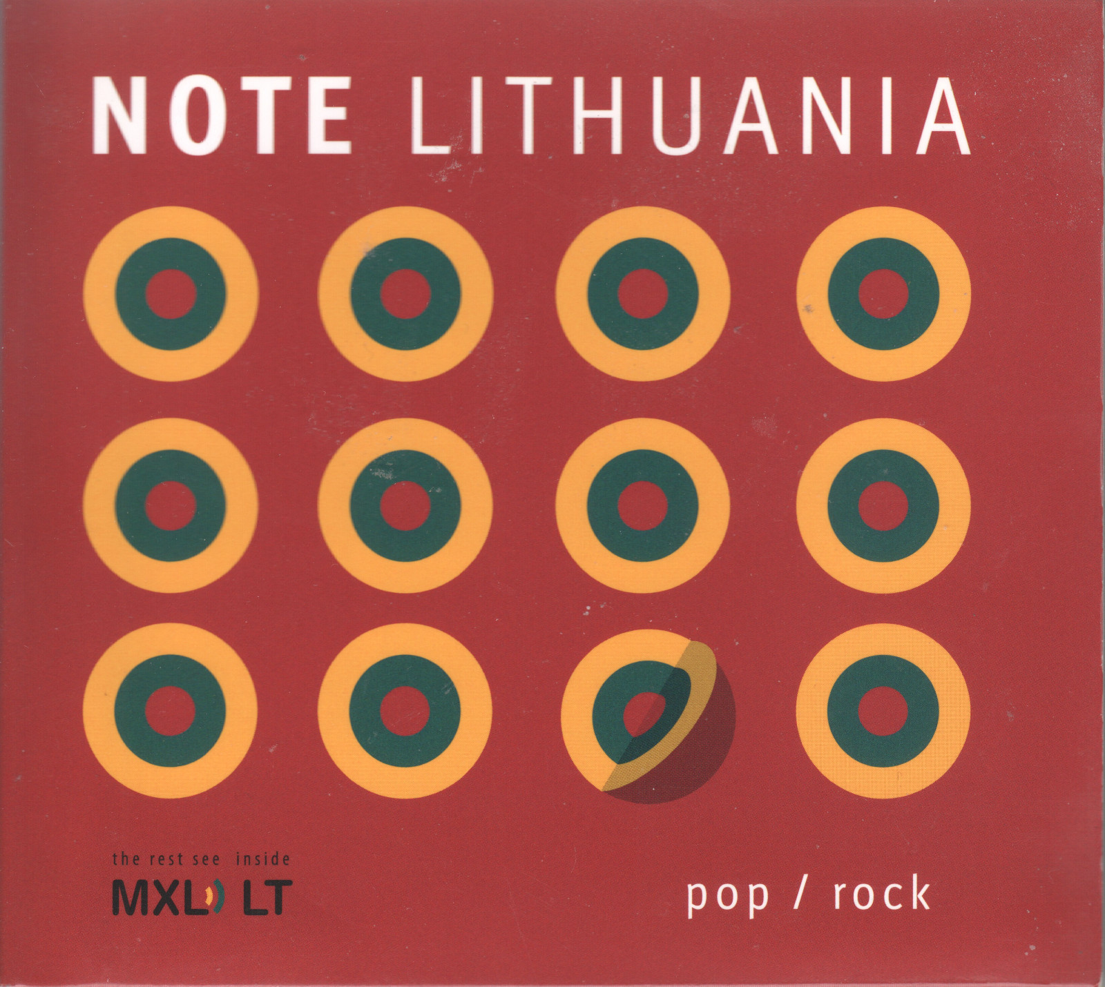 Note Lithuania: Pop/Rock 2007 by VA (CD) Gravel/Mamontovas/NEO/Linas ...