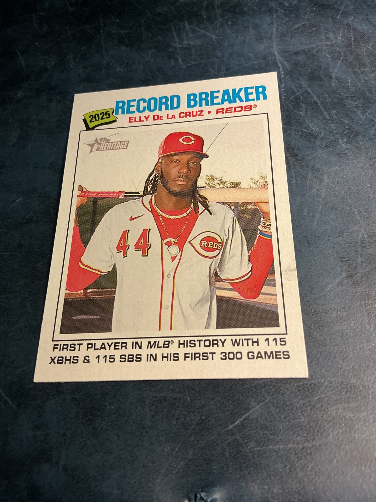 2026 Topps Heritage - Record Breakers Elly De La Cruz #233 | eBay