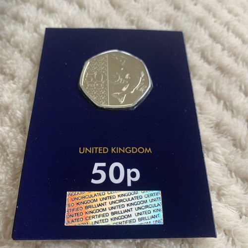 2023 Atlantic Salmon BU 50p Coin Brilliant Uncirculated - Change ...