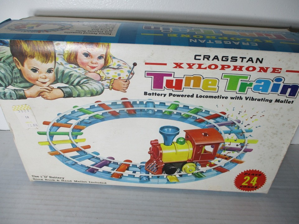CRAGSTAN XYLOPHONE TUNE TRAIN TOY PARTS ONLY 3032-1 METAL KEYS | eBay
