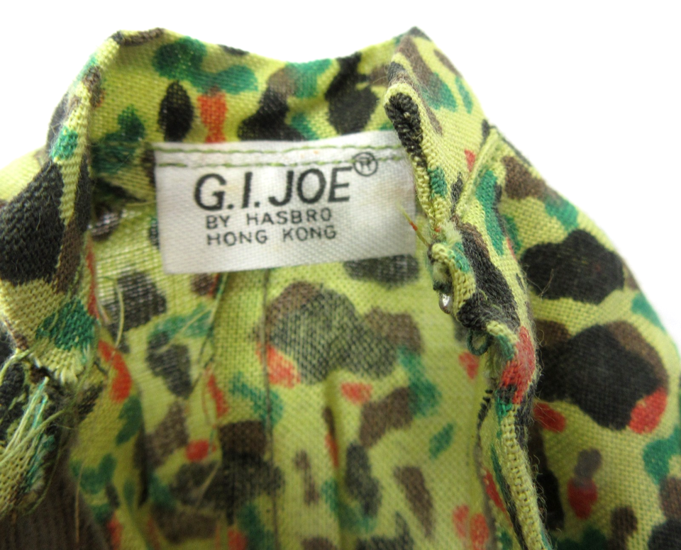 Hasbro GI Joe 1964 Adventure Team Marine Camouflage Jumpsuit Vintage ...