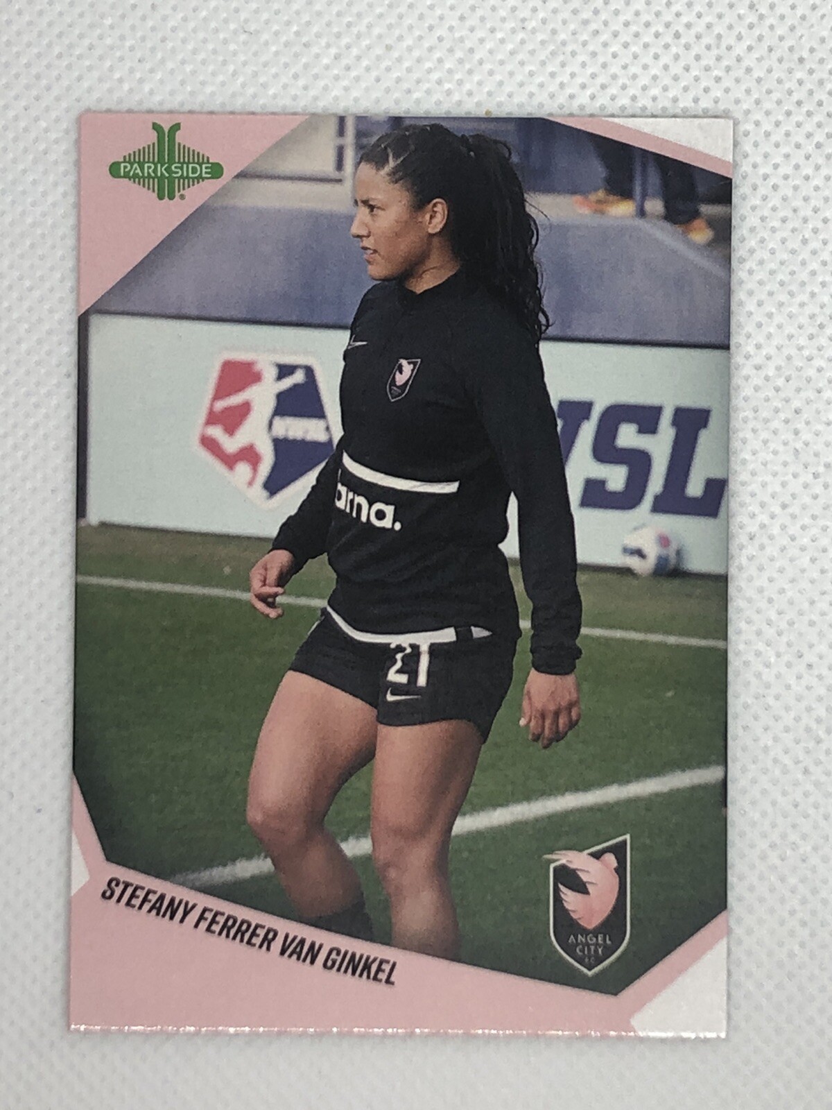 2022 Parkside NWSL | #17 Stefany Ferrer Van Ginkel Angel City FC | Base ...