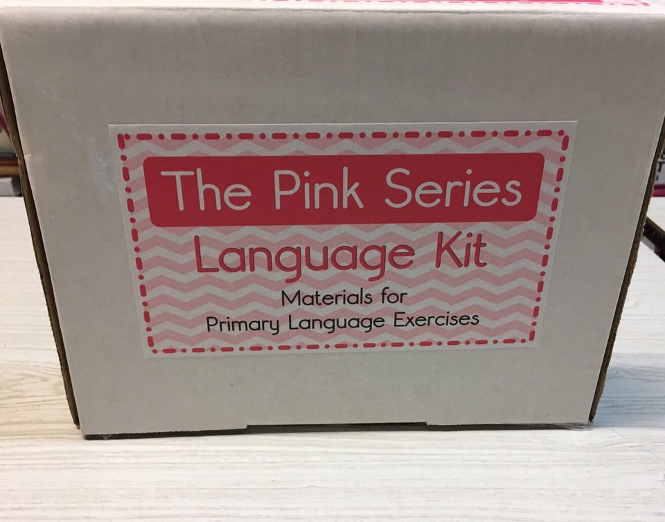 The Pink Series - Language Kit - (16) Montessori Materials for Primary ...