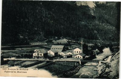 CPA Env. de MODANE Papeteries du Mont-Cenis (252193) | eBay