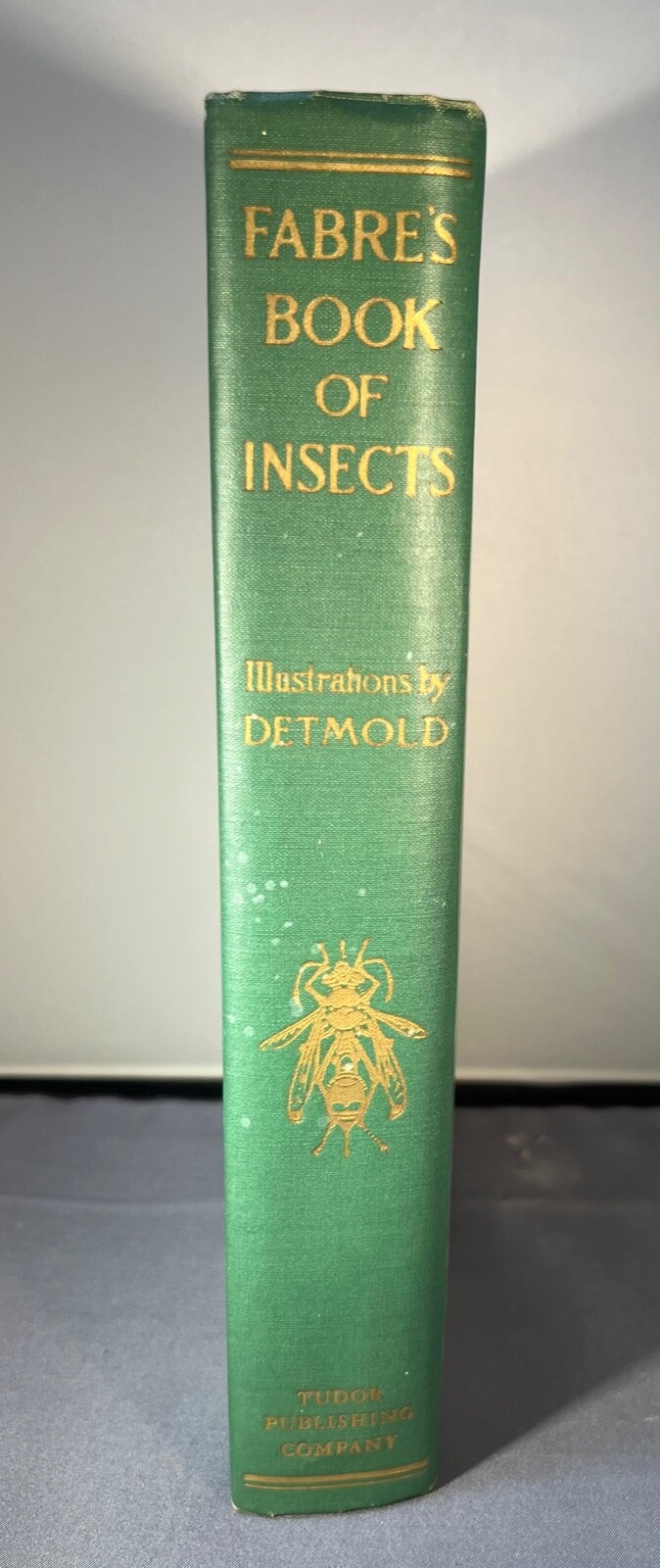 1921 4th Printing 1936 Fabre’s Book of Insects Mrs Rodolph Stawell ...