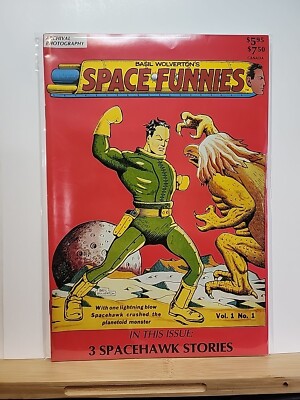 Space Funnies #1 NM Basil Wolverton 1990 | eBay
