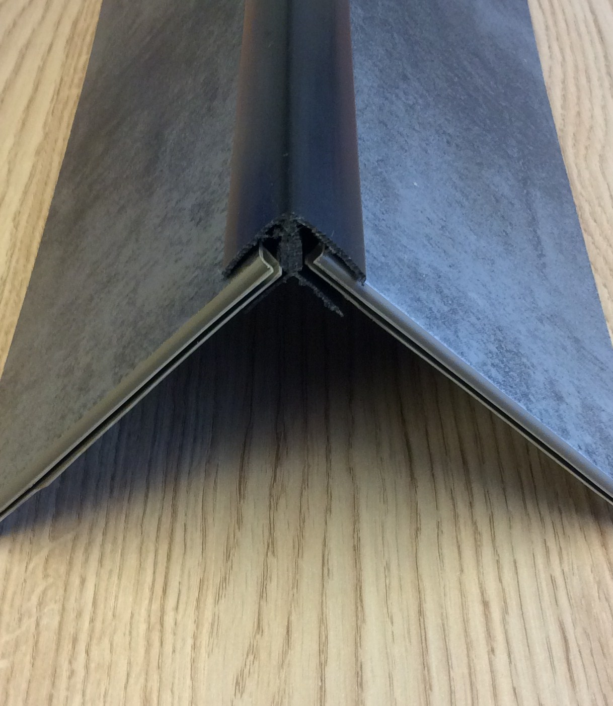 Black Trims For 5mm Bathroom Wall Panels Shower Cladding PVC Trims 2.6m ...