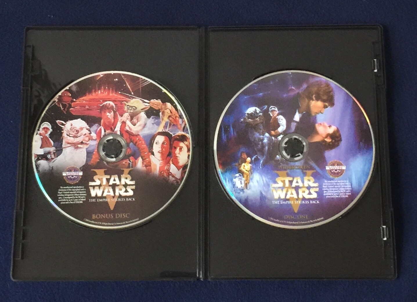 Star Wars Limited Edition Original Theatrical Unaltered Trilogy DVD 6 ...