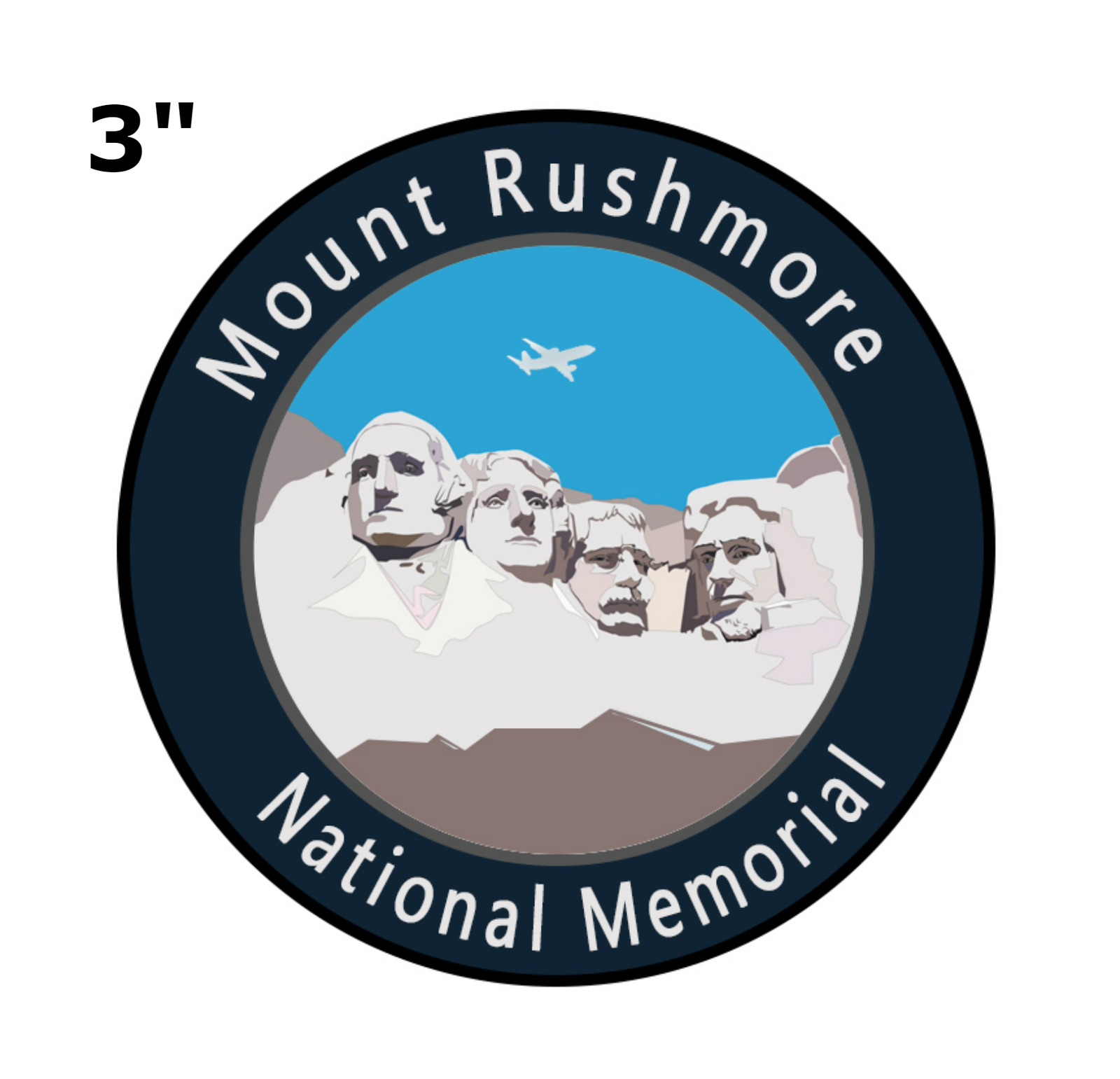 Mount Rushmore National Monument - Car Truck Window Bumper Graphic ...