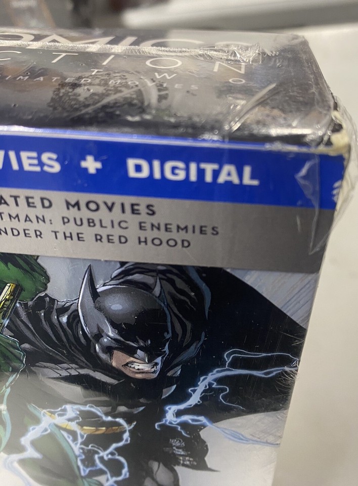 DC COMICS COLLECTION: Vol. 2 (2016 Blu-ray, 4 Movies and 4 Graphic ...