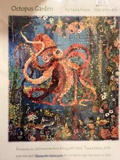 Octopus Garden Collage Quilt Pattern by Laura Heine of Fiberworks for ...