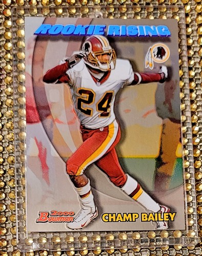 2000 Bowman ROOKIE RISING Champ Bailey RR3 Redskins | eBay