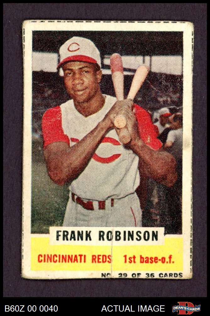 1960 Bazooka #29 Frank Robinson Reds HOF 1.5 - FAIR | eBay