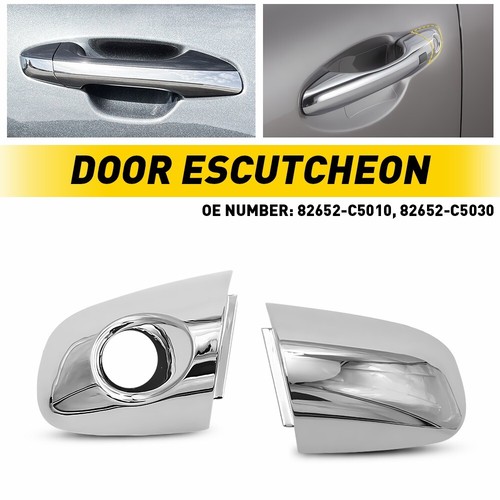 1/2/3SET Front LH+RH Door Handle Cover Bezel Chrome For 2016-2020 Kia ...
