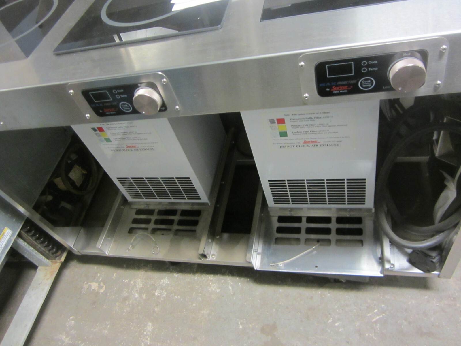 Spring Built-in Induction Cooking Station, Triple Range 1800W | eBay