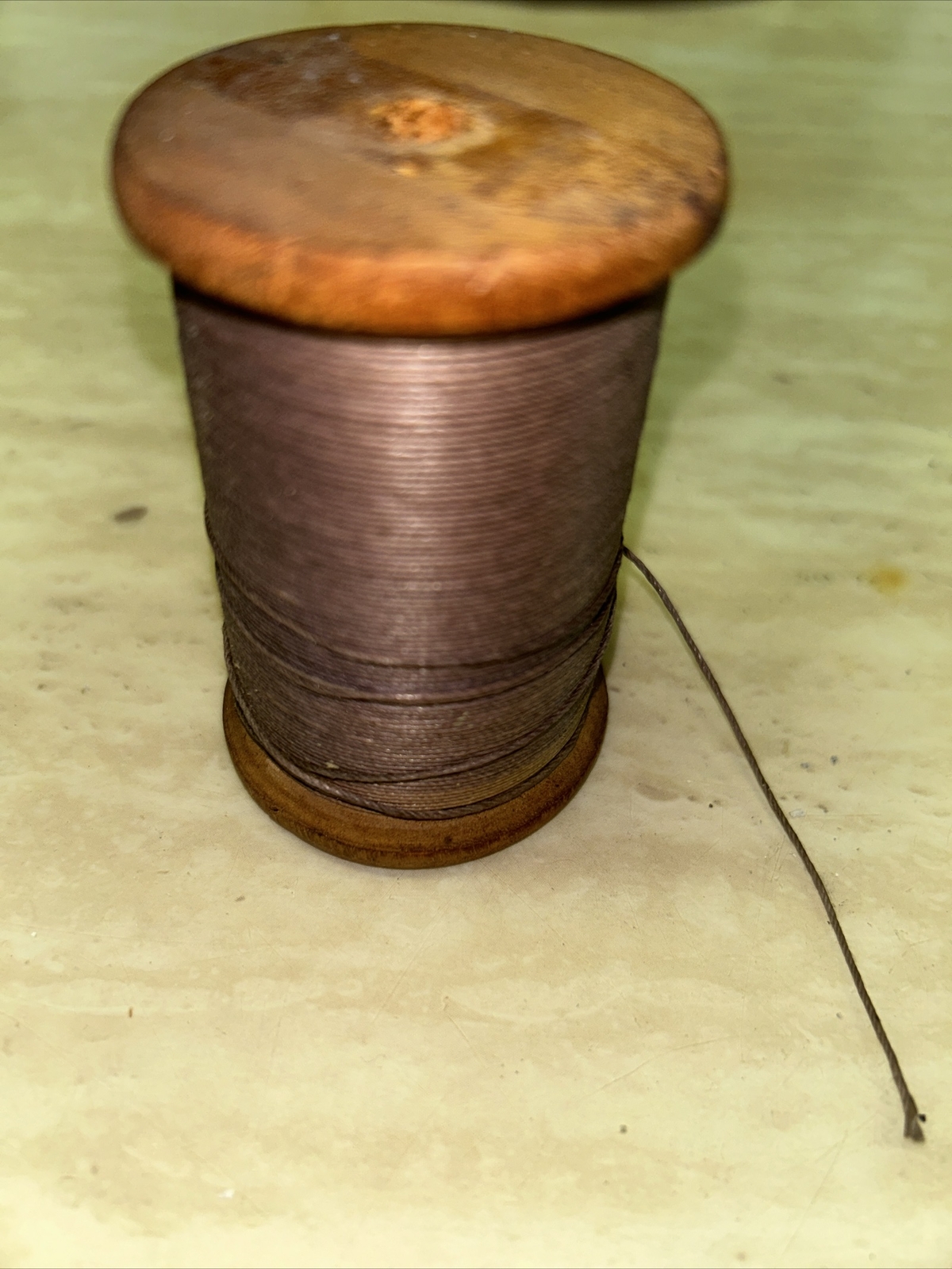 Antique 3 X 2” Wooden Hvy. Thread Spool Vtg.Repurpose Industrial Wood ...