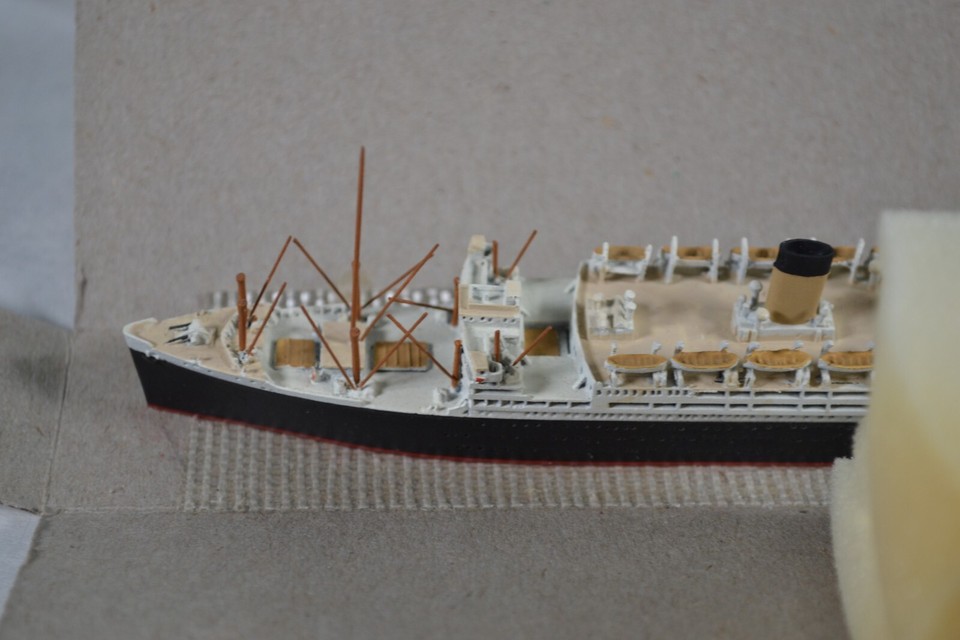 Albatros NR 172 Dominion Monarch Waterline Model Ocean Liner 1/1250 ...