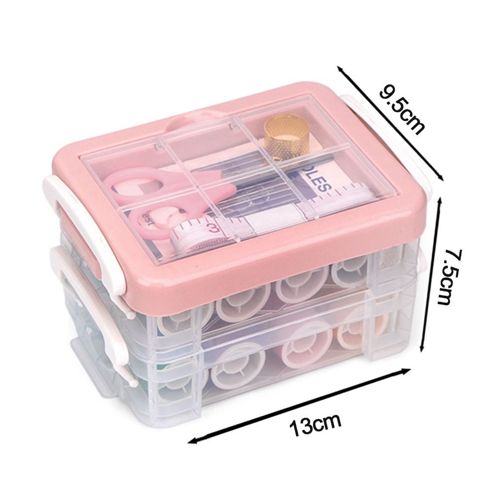 Thimble Buttons DIY Tool Organizer Storage Bags Needle Threads Box ...