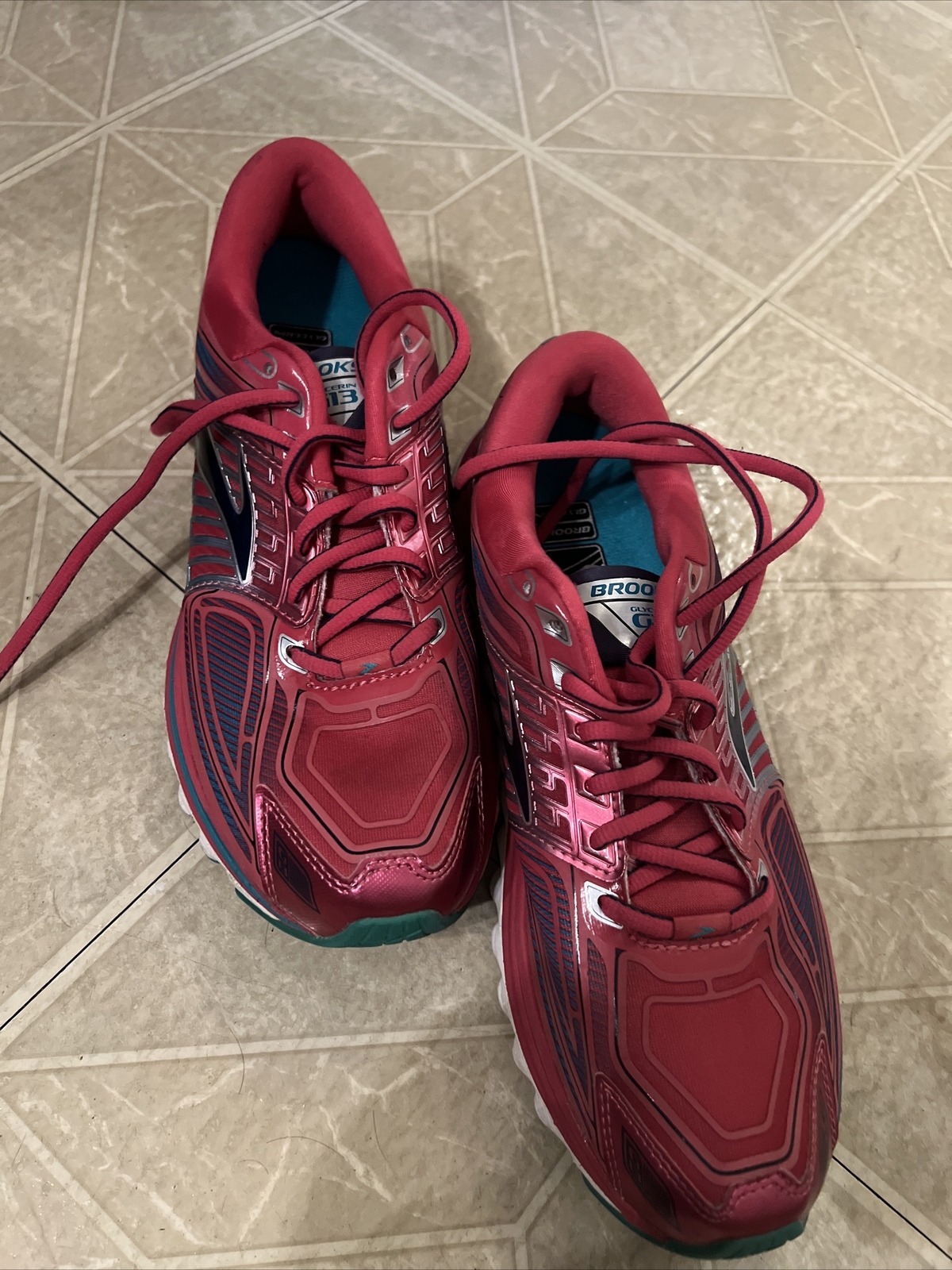 Brooks Glycerin G13 Pink Running Shoe Womens 9.5. CLE… - Gem